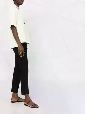 Brunello Cucinelli Straight-leg Cropped Trousers