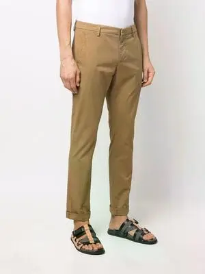 DONDUP Slim-cut Chino Trousers - Neutrals