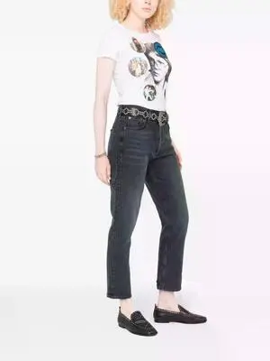 AGOLDE Tapered Cropped Jeans