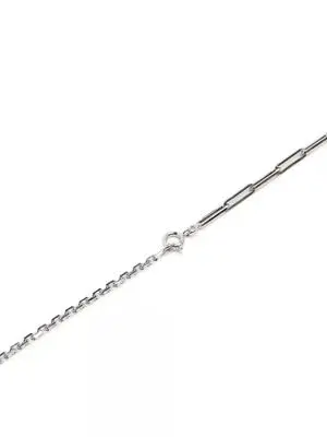 Yvonne Léon 18kt White Gold Emerald Necklace
