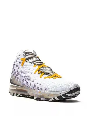 Nike Lebron Xvii 2k20 Gamer Exclusive Sneakers - White