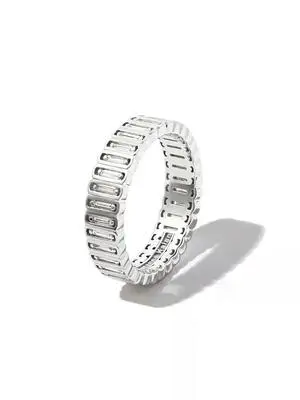 SUZANNE KALAN 18kt White Gold Diamond Eternity Band Ring