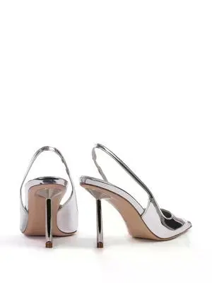 LE SILLA Bella 80mm Metallic Slingback Pumps