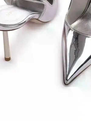 LE SILLA Bella 80mm Metallic Slingback Pumps