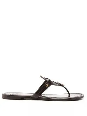 Tory Burch Miller Leather Sandals - Brown
