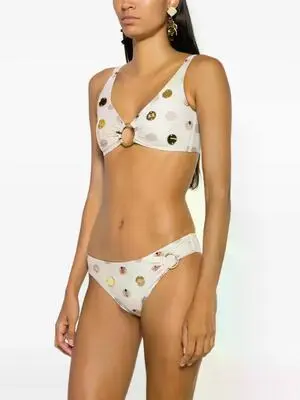 AMIR SLAMA Graphic-print Bikini