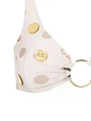 AMIR SLAMA Graphic-print Bikini