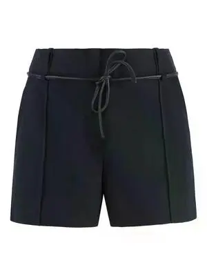Yves Salomon Frill Shorts For Women