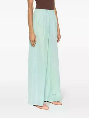 FORTE_FORTE High-waisted Wide-leg Trousers