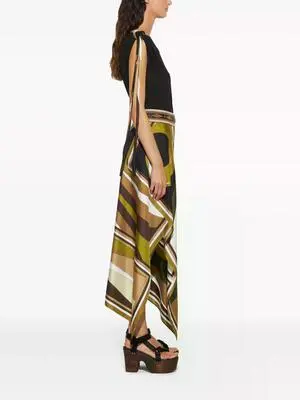 Emilio Pucci Vivara Knot Top - Black