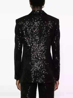 NISSA Sequined Open Front Blazer