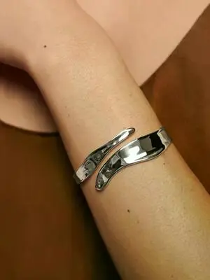 Monica Vinader The Wave Open Cuff Bracelet