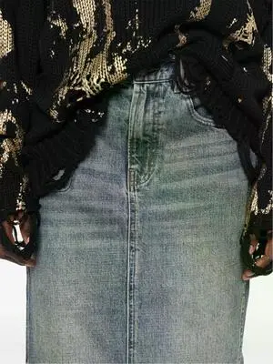 R13 Devon Mid-rise Maxi Skirt