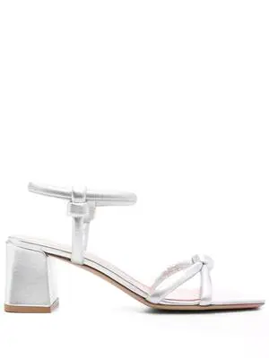 GIANVITO ROSSI 55mm Juno Sandals - Silver