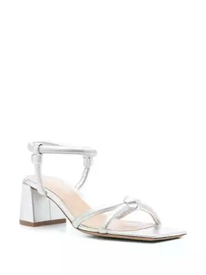 GIANVITO ROSSI 55mm Juno Sandals - Silver