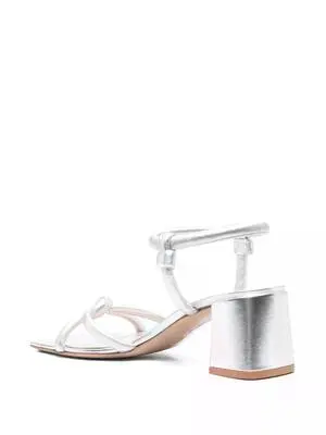 GIANVITO ROSSI 55mm Juno Sandals - Silver