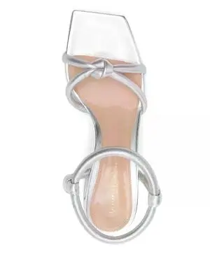 GIANVITO ROSSI 55mm Juno Sandals - Silver