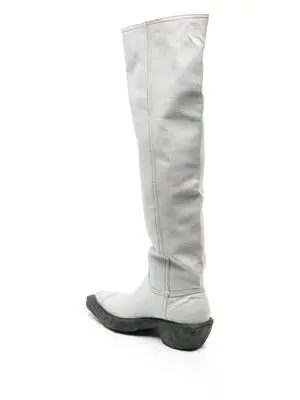 Camper Venga Denim Knee-high Boots