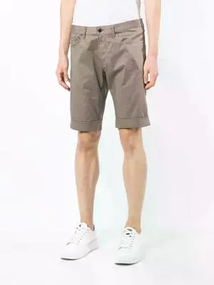 Emporio Armani Cotton-blend Board Shorts - Green