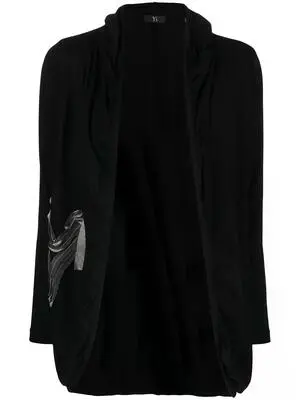 Y’s Logo-patchwork Cardigan
