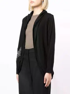 Y’s Logo-patchwork Cardigan