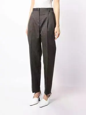 Tory Burch High-waisted Tapered Trousers