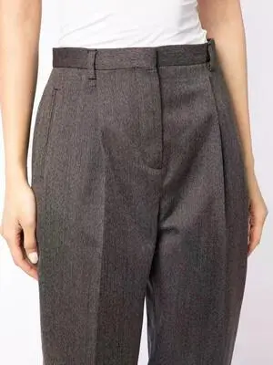 Tory Burch High-waisted Tapered Trousers
