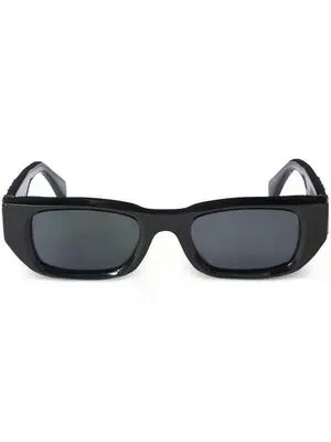Off-White Fillmore Rectangle-frame Sunglasses - Black
