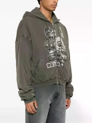 LỰU ĐẠN Padded Hoodie