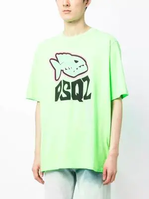 Dsquared2 Logo-print Cotton T-shirt