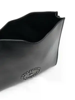 10 CORSO COMO Logo-studded Leather Shoulder Bag