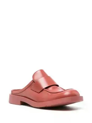 Camper Mil 1978 Backless Loafers - Red