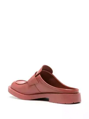 Camper Mil 1978 Backless Loafers - Red
