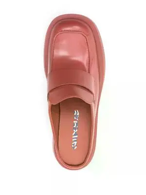 Camper Mil 1978 Backless Loafers - Red