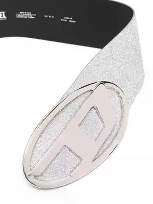 DIESEL® B-1dr Glitter-embellished Wide Belt