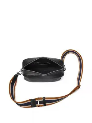 Shinola Grained-leather Cross Body Bag - Black