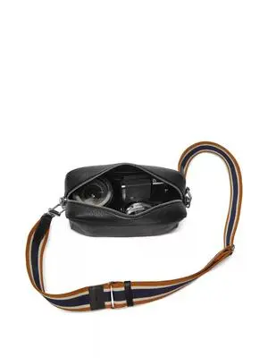 Shinola Grained-leather Cross Body Bag - Black