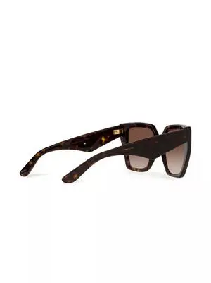 Dolce & Gabbana Tortoiseshell Square Frame Sunglasses