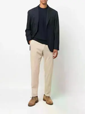 Fedeli Long-sleeved Cashmere Jumper