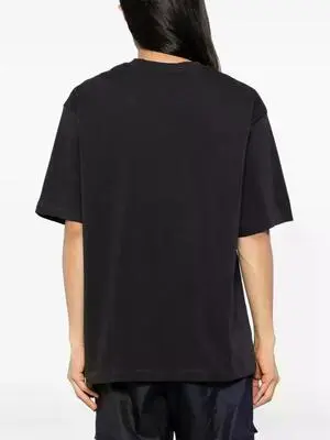 A BATHING APE Logo Print T-shirt - Black