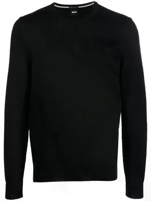 BOSS Crewneck Virgin Wool Jumper