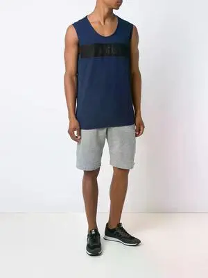 AMIR SLAMA X Erasmo Logo Tank T-shirt