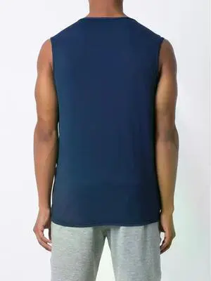 AMIR SLAMA X Erasmo Logo Tank T-shirt