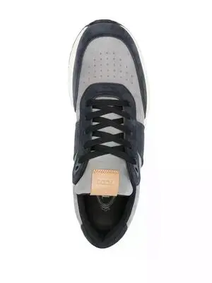 TOD'S Panelled Suede Low-top Sneakers