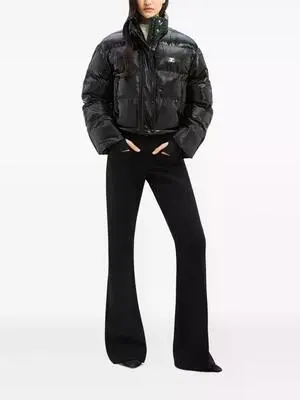 COURREGES Logo-print Puffer Jacket