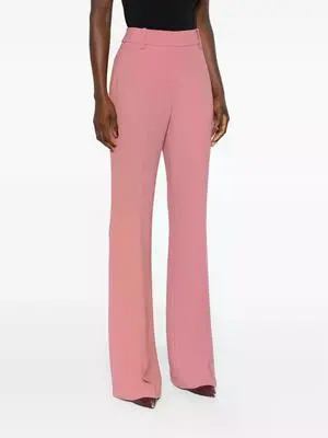 Ermanno Scervino Flared Crepe Trousers