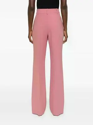 Ermanno Scervino Flared Crepe Trousers
