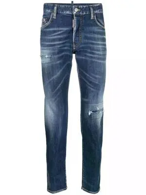 Dsquared2 Button Detailed Jeans For Men