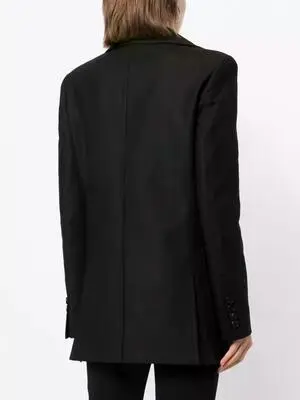 Goen.j Notched-lapels Single-breasted Blazer