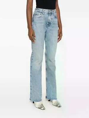 AGOLDE Leena Straight-leg Jeans - Blue